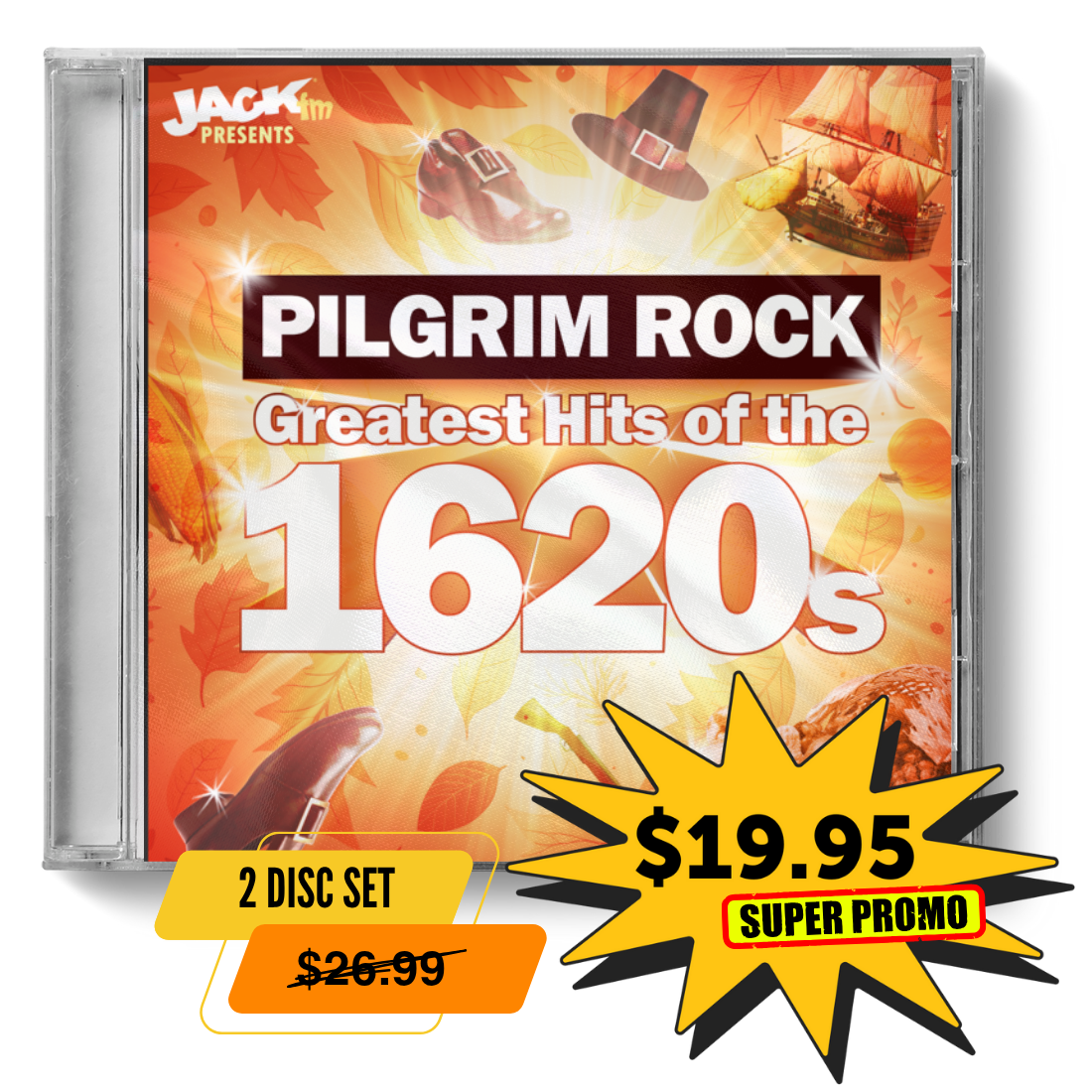 Jack FM Pilgrim Rock, Thanksgiving's Greatest Hits - Jack FM